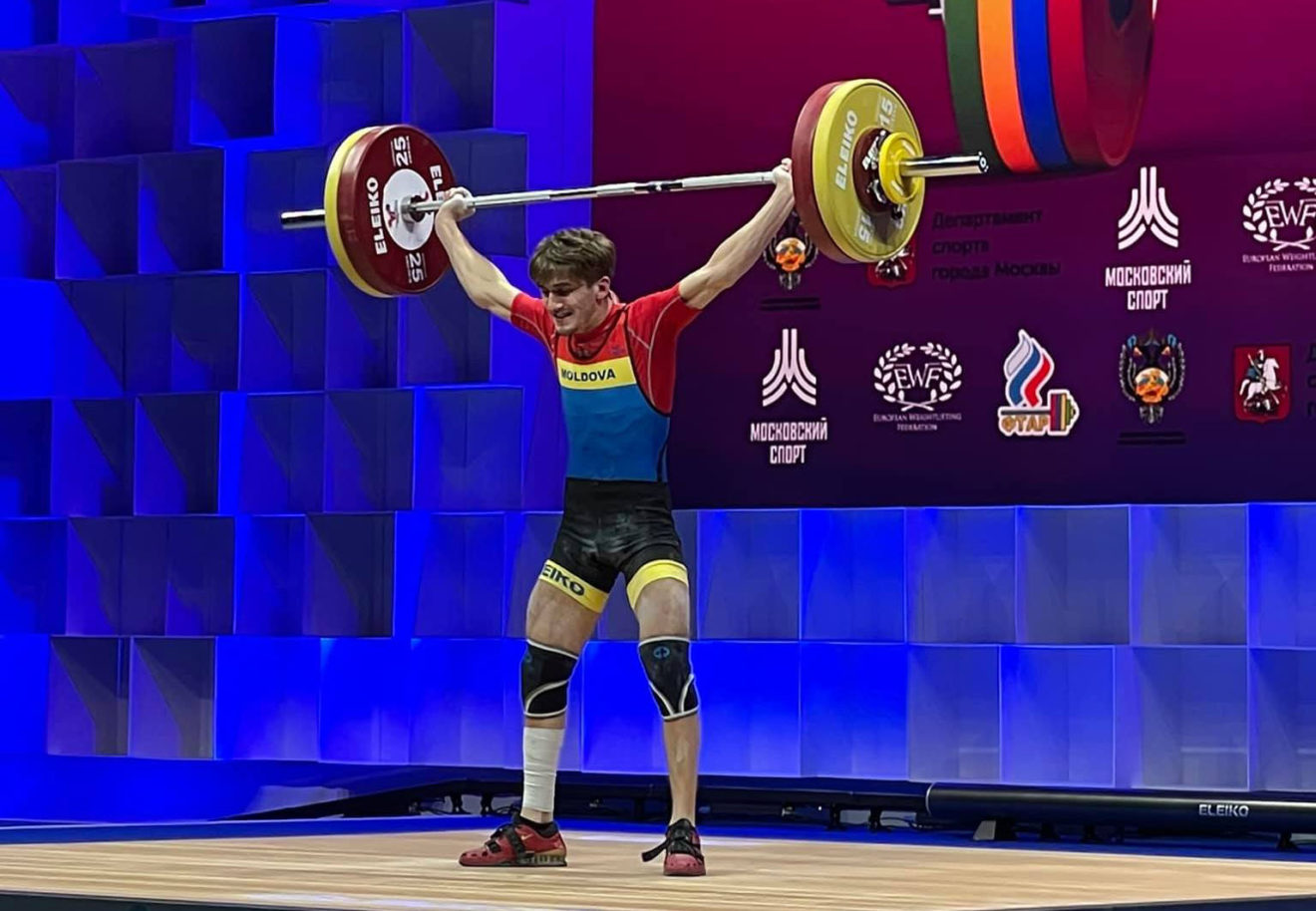 Daniel Lungu a cucerit aurul la stilul smuls la Europenele de haltere ...